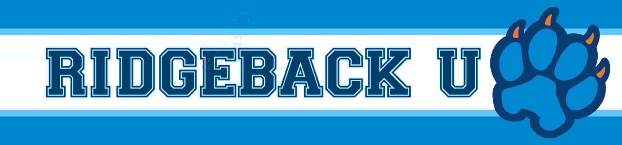 Join us at Ridgeback U!
